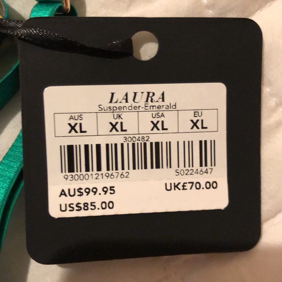 Honey Birdette | Intimates & Sleepwear | Honey Birdette Emerald Laura ...